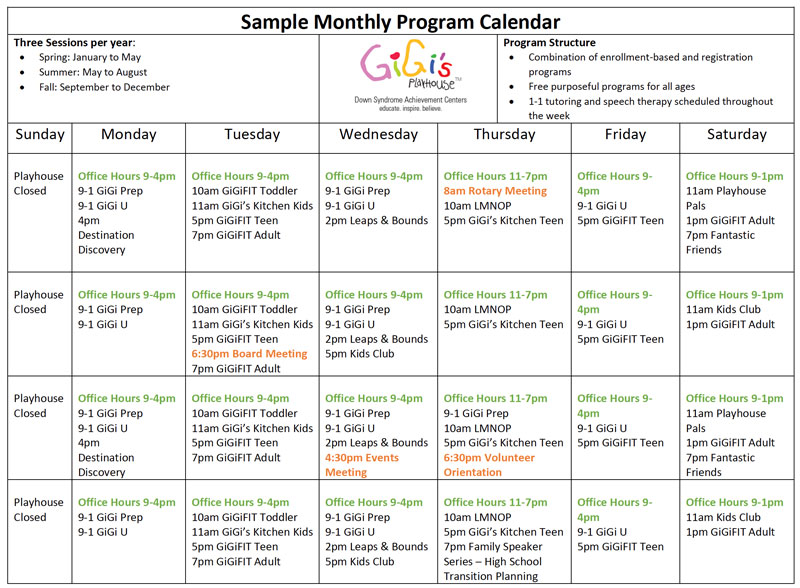 Program Listings - Las Vegas